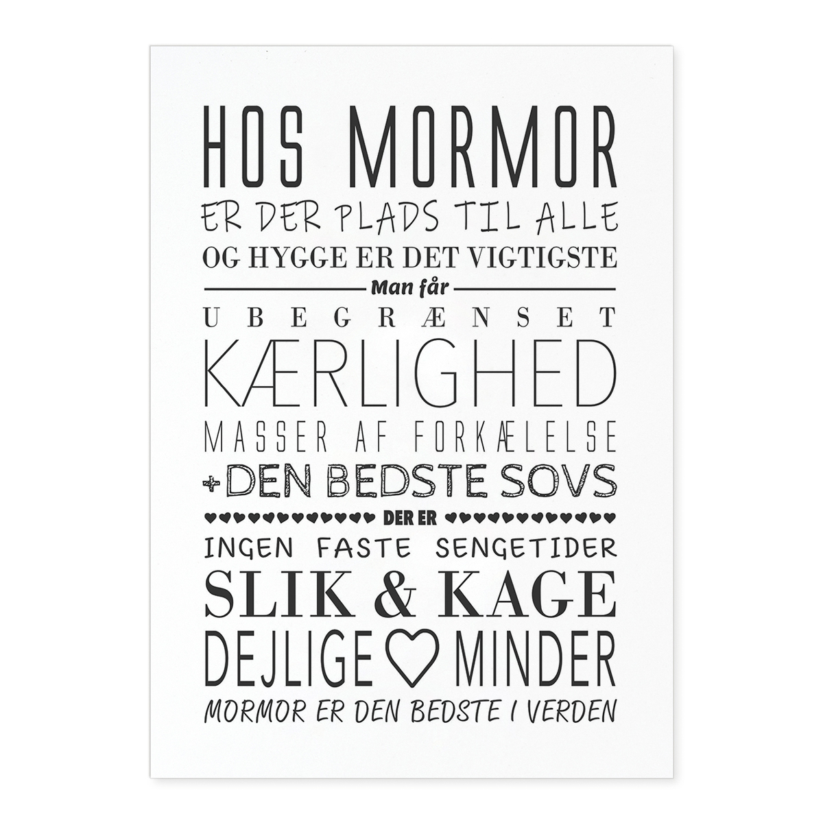 Hos Mormor - Art Cards - Incado